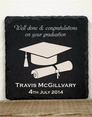 Personalised Gifts Slate Stone Message Plaque Coaster – Scotland's Bothy