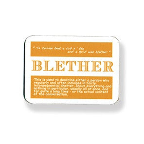 Scottish Dialect Coasters – Scotland's Bothy