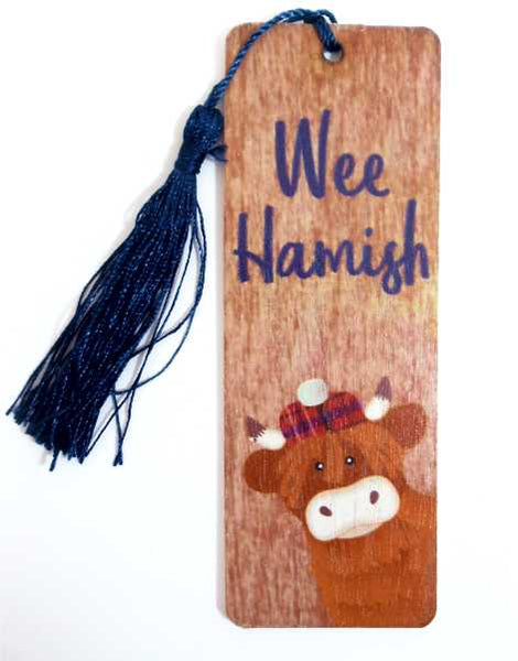Wee Hamish Wooden Bookmark – Scotland's Bothy