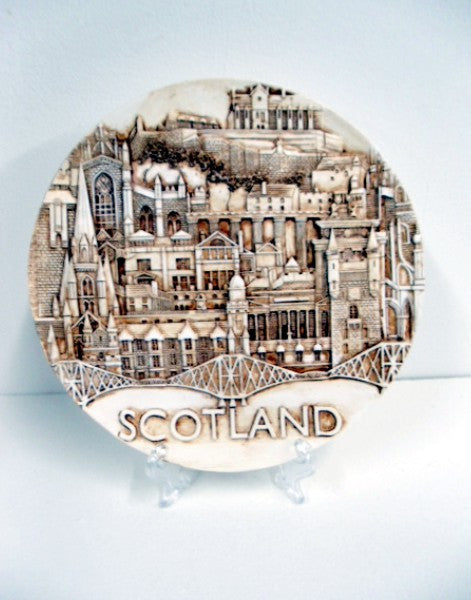Landmarks of Scotland Resin Plate – Scotland's Bothy