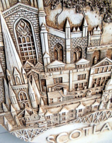 Landmarks of Scotland Resin Plate – Scotland's Bothy