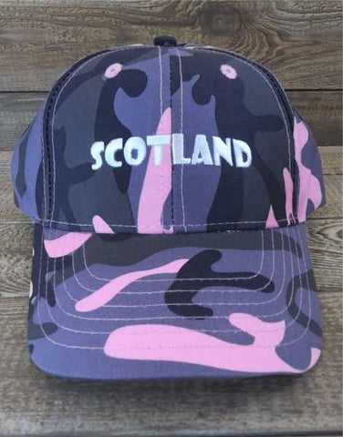 Scotland Baseball Cap - Blue Red Trim – Scotland's Bothy