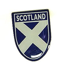 Scotland Saltire Shield Pin Badge – Scotland's Bothy