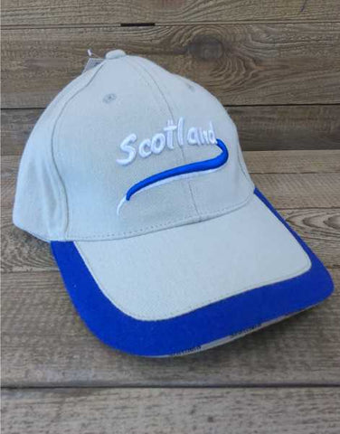 Scotland Baseball Cap - Blue Red Trim – Scotland's Bothy