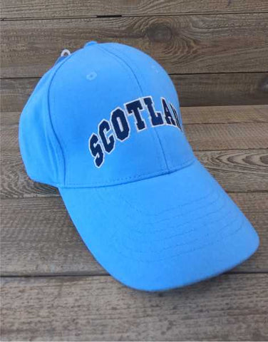 Scotland Baseball Cap - Blue Red Trim – Scotland's Bothy