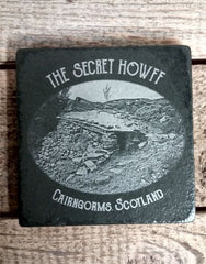 Photo Coaster - The Secret Howff (C19) – Scotland's Bothy
