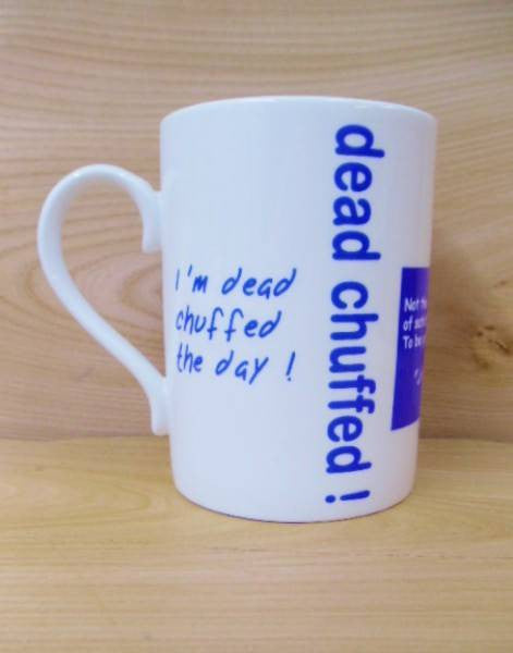China Mug - Scottish Dialect Word (Chuffed) – Scotland's Bothy