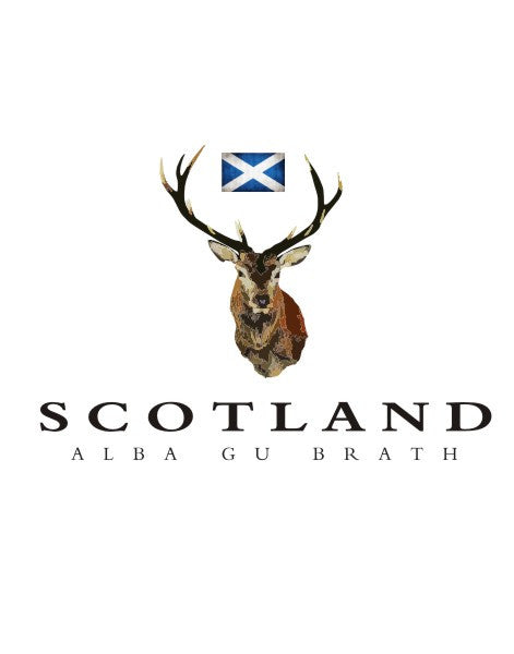 Scotland Stag T-Shirt – Scotland's Bothy